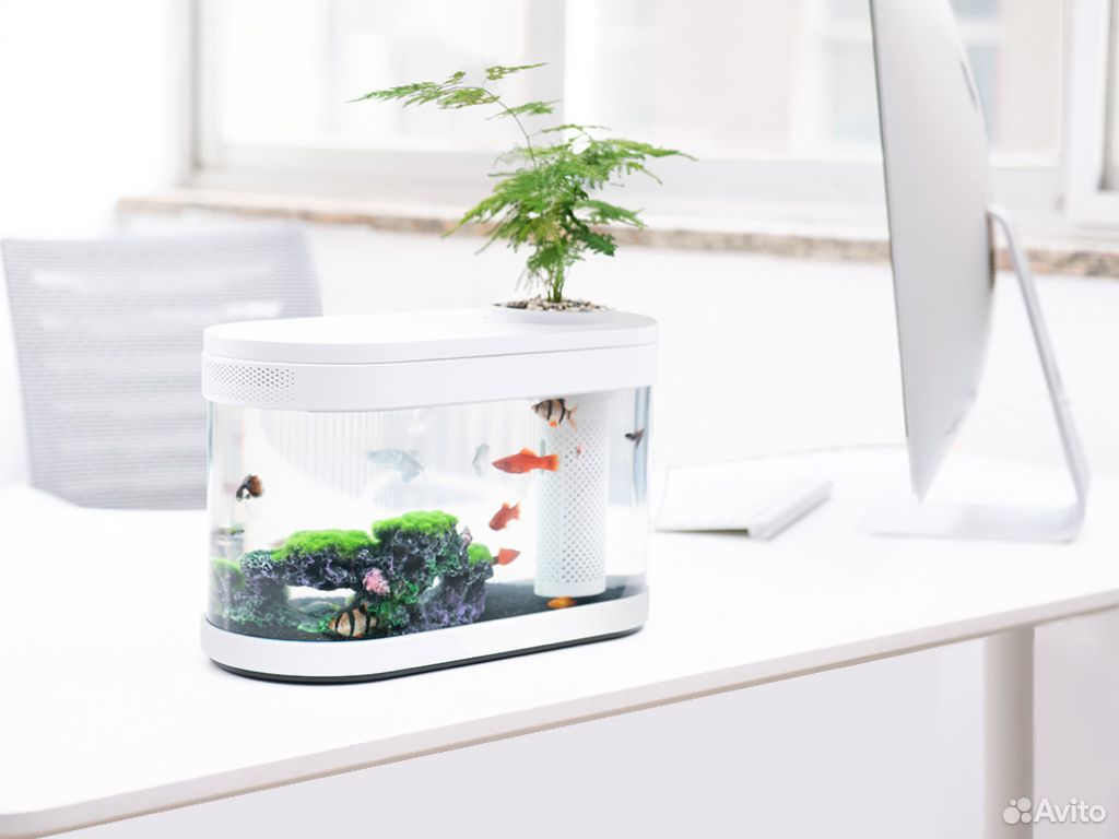 Аквариум Xiaomi Geometry Fish Tank Aquaponics Ecos