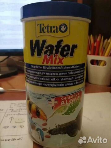 Сухой корм для рыб, ракообразных Tetra Wafer Mix