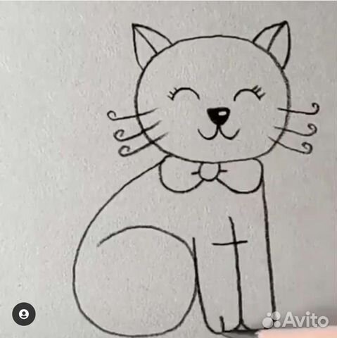 Черный котенок