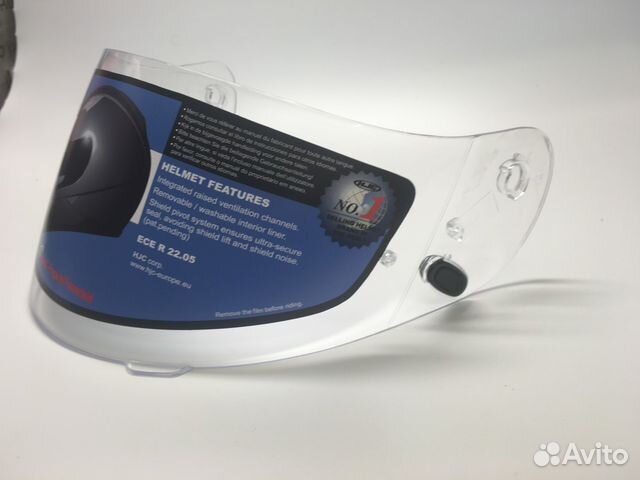 Визор для мотошлема HJC HJ-09F HJ09 прозрачный купить в Москве, цена 1 ...