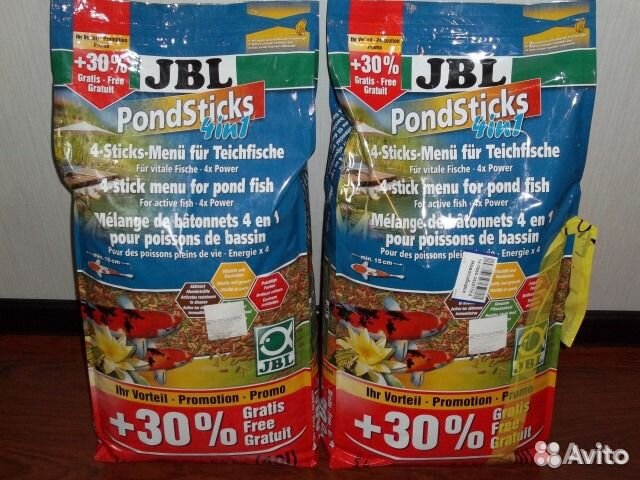 Корм для рыб JBL PondSticks 4in1