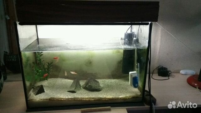 Аквариум 70л+фильтр и грелка
