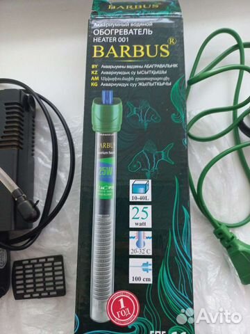 Аквариумный нагреватель и фильтр