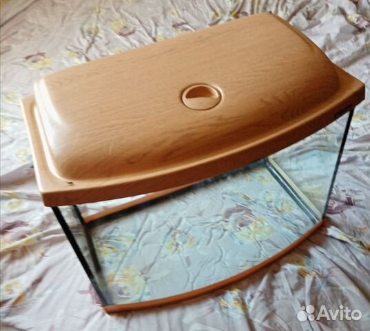 Аквариум для рыбок бу 50л