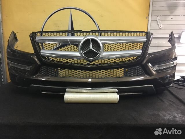 Бампер передний Мерседес гл 166 A1668853125 купить в Москве MERCEDES ...